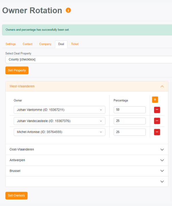 PocketKnife - Features - Owner Rotation
